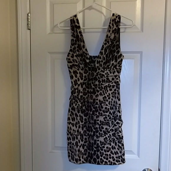 Forever 21 | Dresses | Sexy Form Fitting Leopard Print Dress | Poshmark